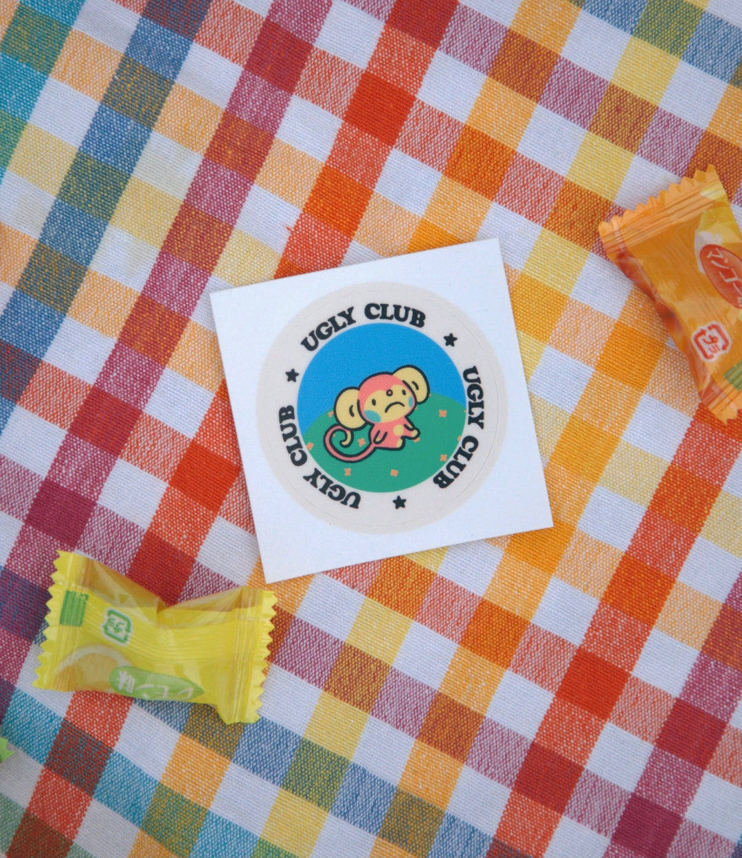 ugly club Sticker – dahaae